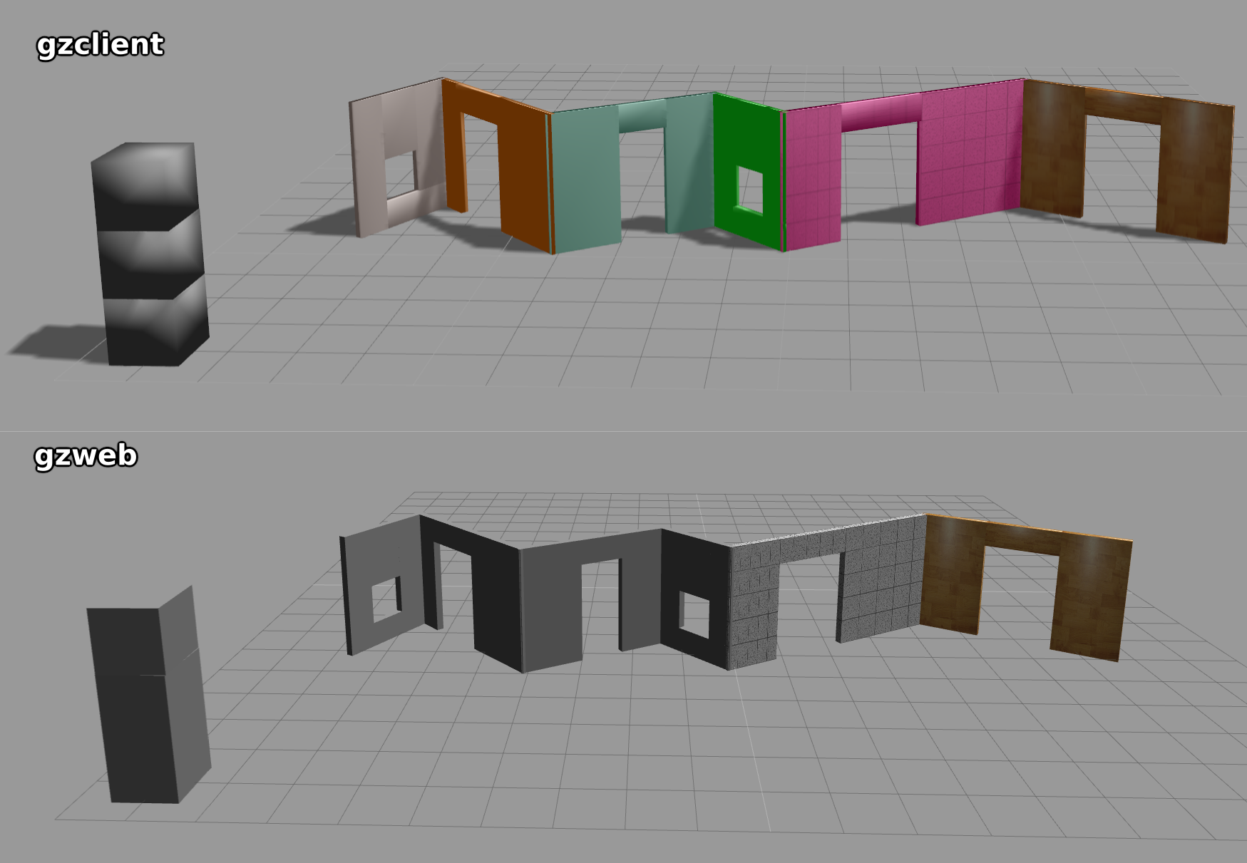 Objects lit similarly despite light being blocked · Issue #1369 · gazebosim/gazebo-classic · GitHub
