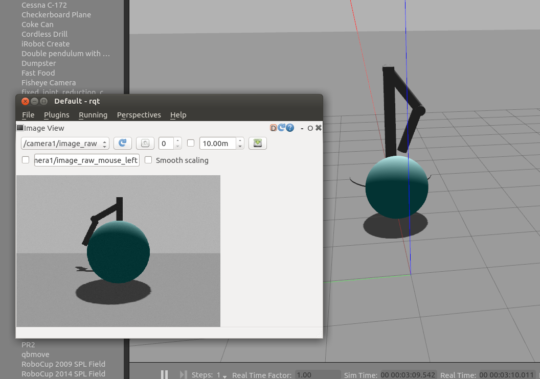 First camera image has incorrect visuals, no shadows · Issue #2438 · gazebosim/gazebo-classic ...