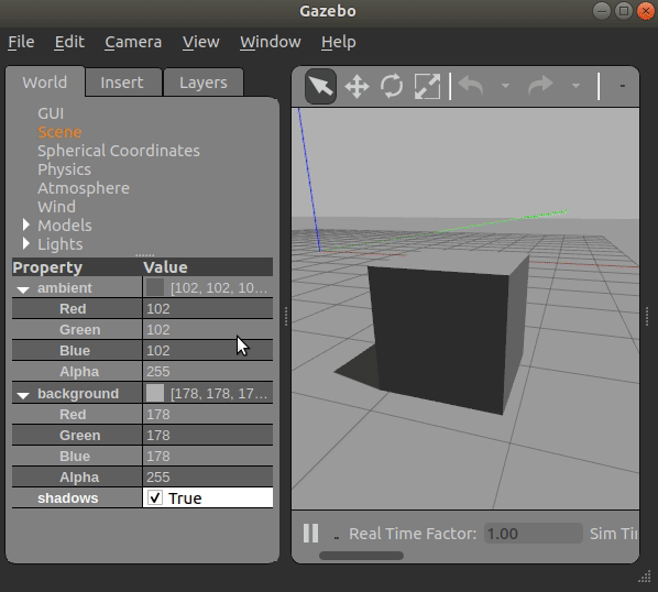 Expose scene properties through the UI · Issue #32 · gazebosim/gz-sim · GitHub