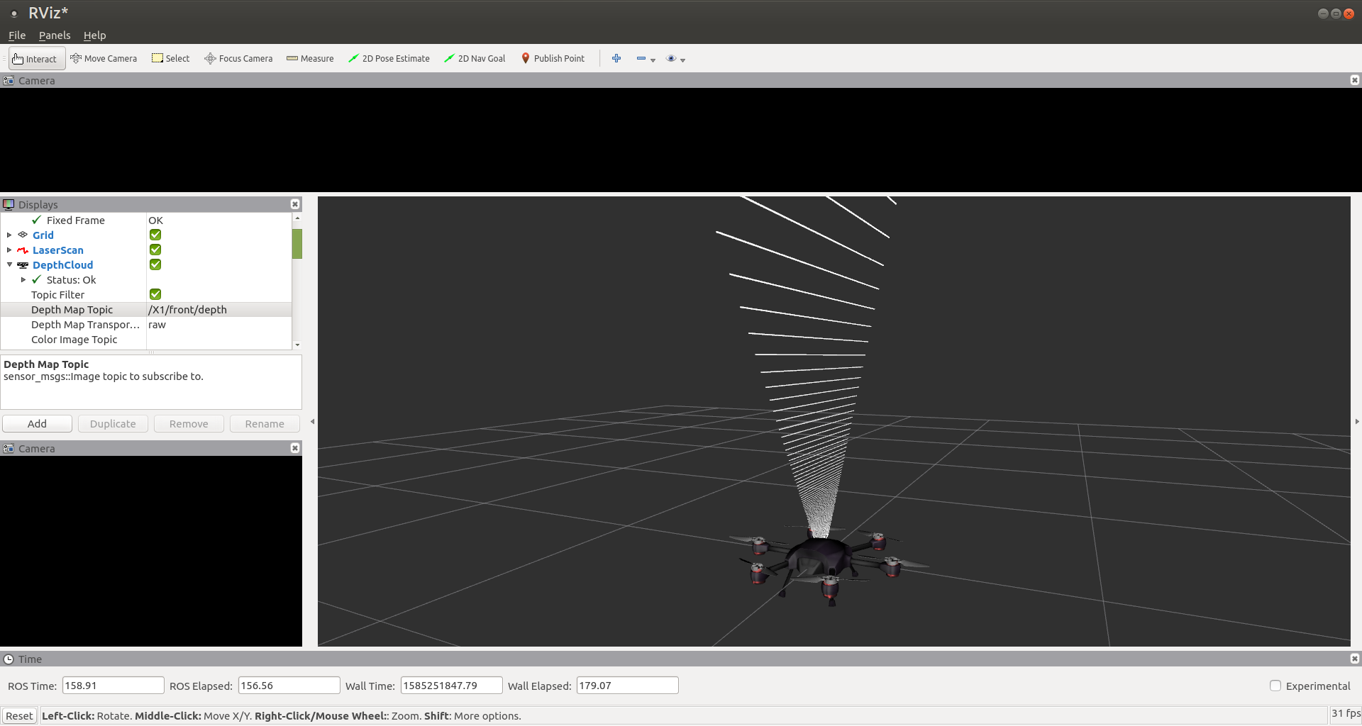 DepthCloud from RGBD shows in incorrect orientation in RVIZ · Issue #369 · osrf/subt · GitHub